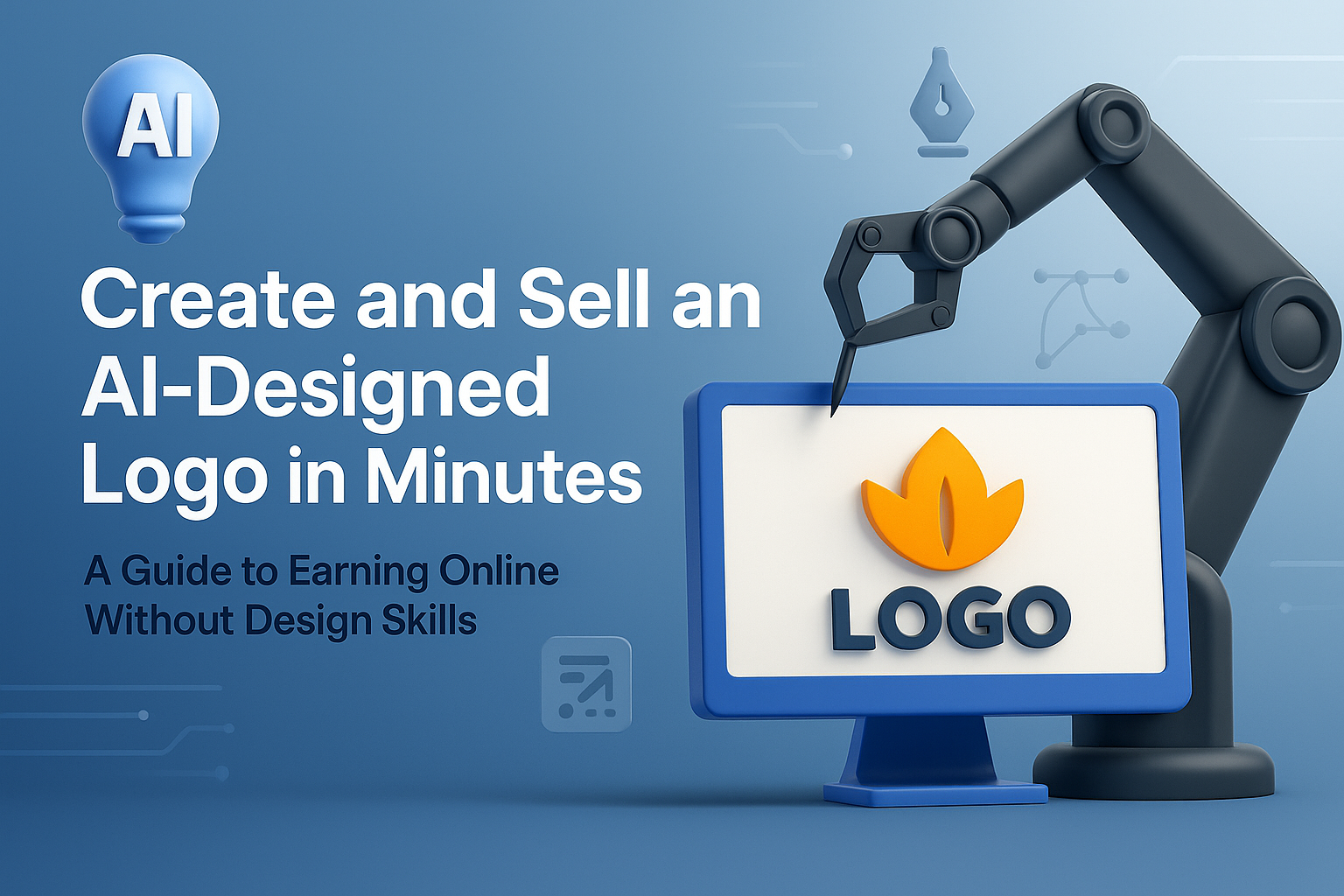 Create & Sell AI Logos in Minutes – No Design Skills Needed